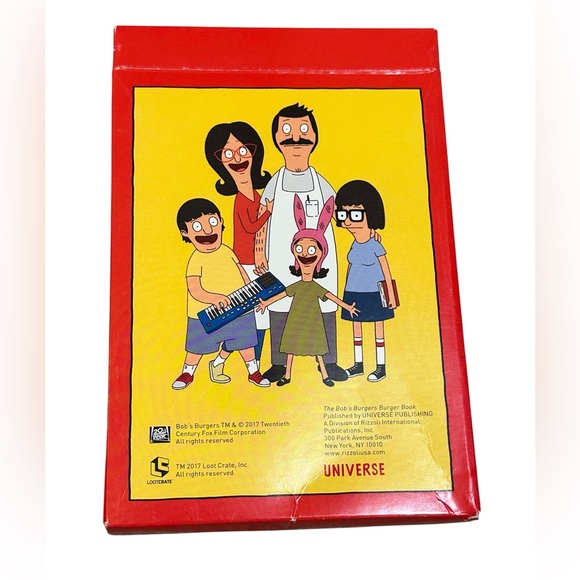 Loot Crate | Games | Bobs Burgers Burger Recipe Box W Recipe Cards Of ...